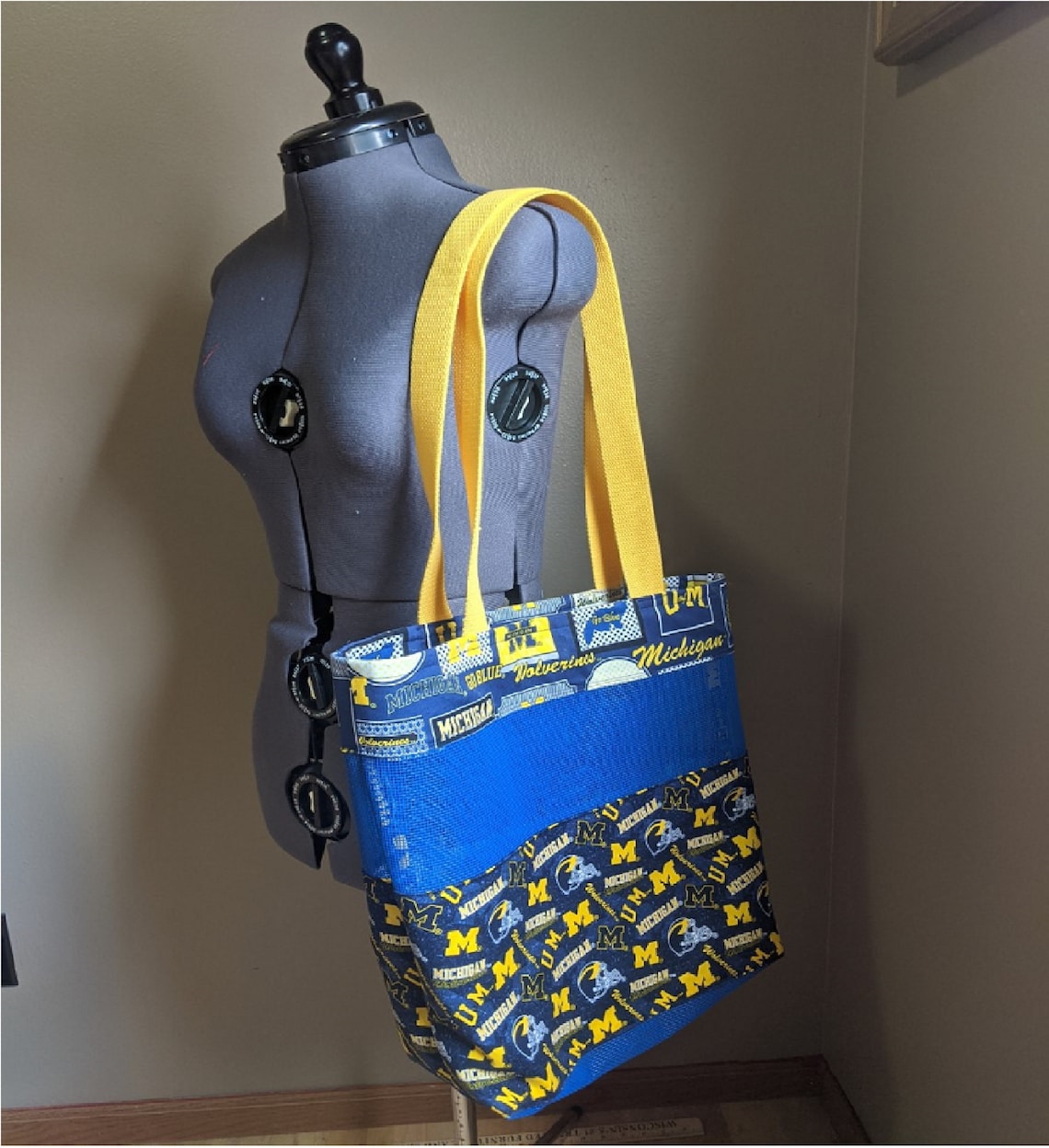 University of Michigan Reusable Bag/tote - Etsy