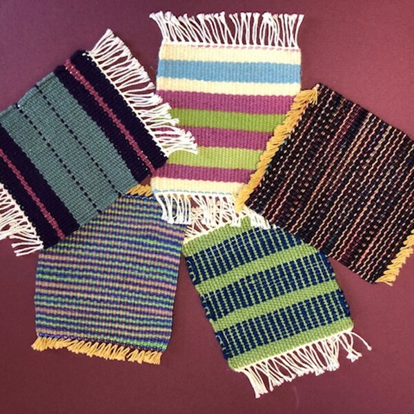 Handwoven Mug Rug - Etsy