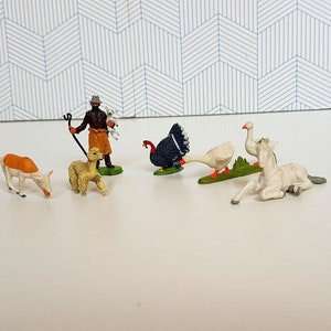 Vintage Britains Farm Animal Animals Playset Made in England - Etsy