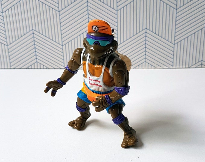Vintage Playmates TMNT Spike 'n Volley Don - Etsy