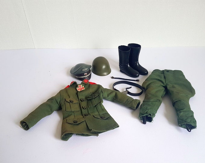 Vintage Geyper Man Action Man German Staff Officer Outfit 12" - Etsy