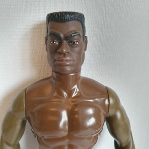 Vintage Hasbro G.I. Joe African American Action Figure 12" - Etsy
