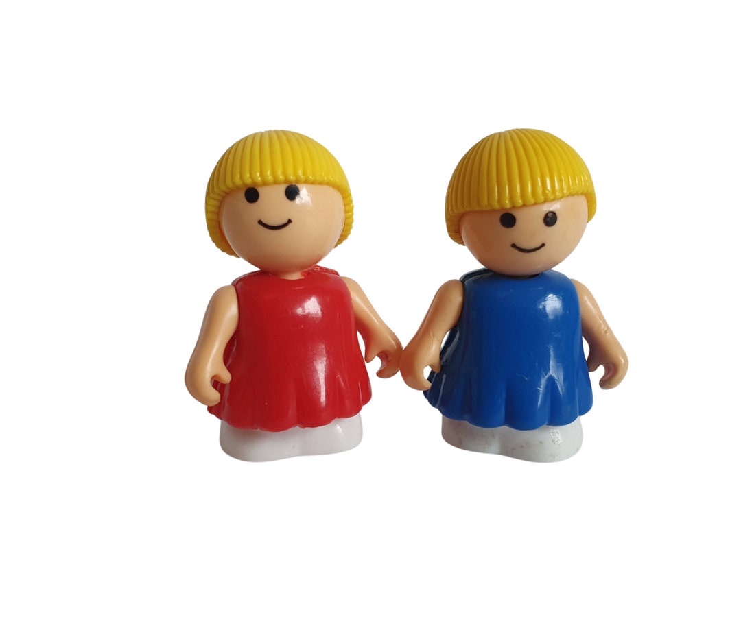 Vintage Playskool Lil Playmates People Figures (set of 2) - Etsy