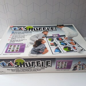 LA Shuffle Electronic Memory Game Bandai 1988 - Etsy