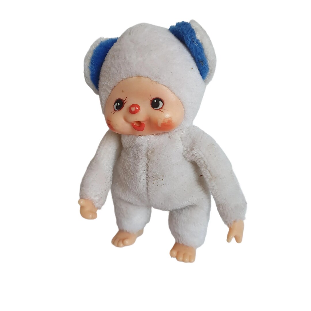 Vintage Monchhichi Friend Cat Plush Doll 5" - Etsy