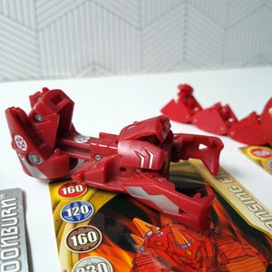 Spinmaster Bakugan Brawler Hexados Trap, Turbine Dragonoid & Brachium ...