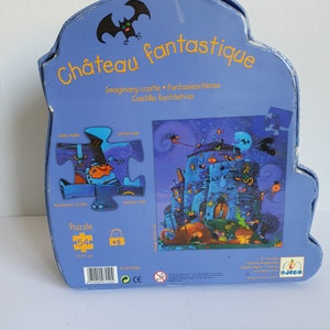 Djeco Silhouette Imaginary Castle Jigsaw Puzzle (54pcs) - Etsy