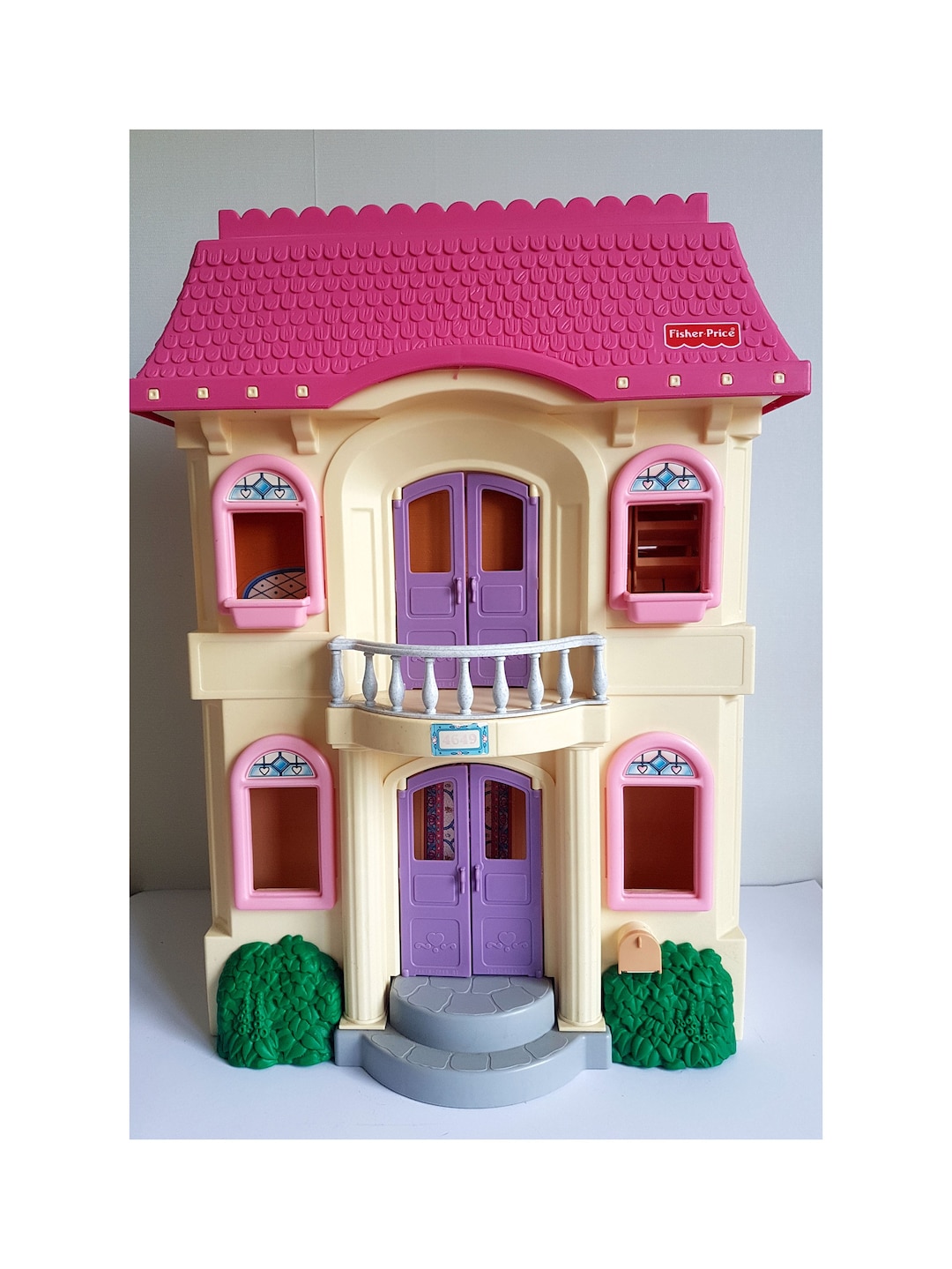Vintage Fisher Price Loving Family Doll House W/doll and - Etsy