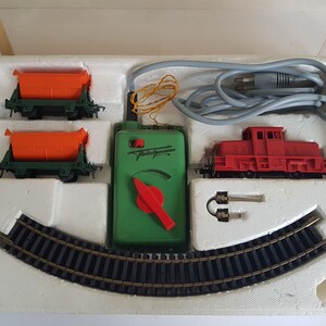 Vintage Fleischmann 1011 H0 Train Set - Etsy