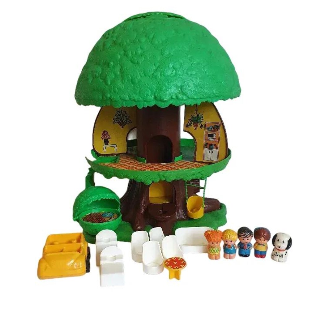 Vintage Kenner Tree Tots Family Tree House - Etsy
