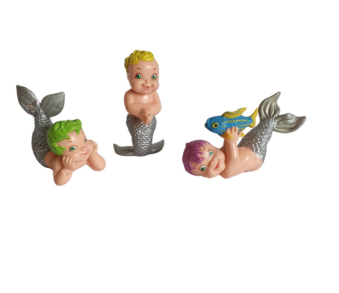 Vintage Galoob LGT Magic Diaper Babies Merbabies Mermaid Babies lot of ...