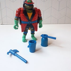 Vintage Playmates TMNT Ninja Turtles Road Ready Leo Transforming Figure ...