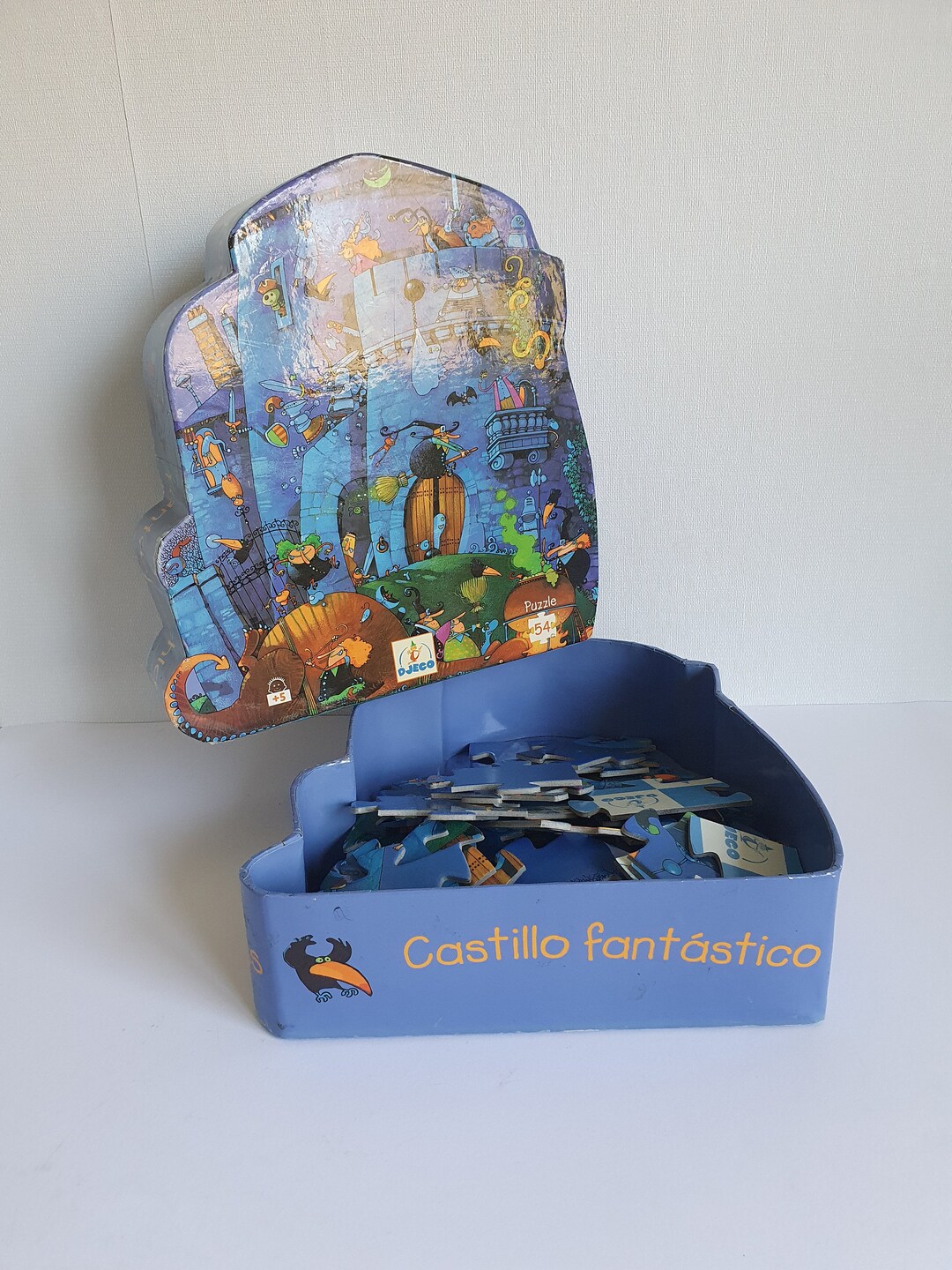Djeco Silhouette Imaginary Castle Jigsaw Puzzle (54pcs) - Etsy