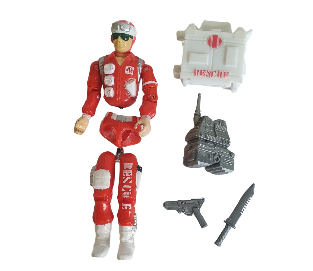 Vintage Hasbro G.I. Joe Lifeline V1 Rescue Trooper Action Figure 3.7 - Etsy