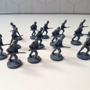 Vintage Milton Bradley Axis & Allies Games German Infantry (17pcs) - Etsy