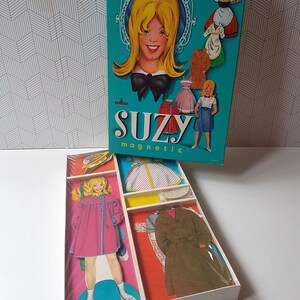 Vintage Suzy Magnetic Dress up Paper Doll Unopened in Original Box - Etsy