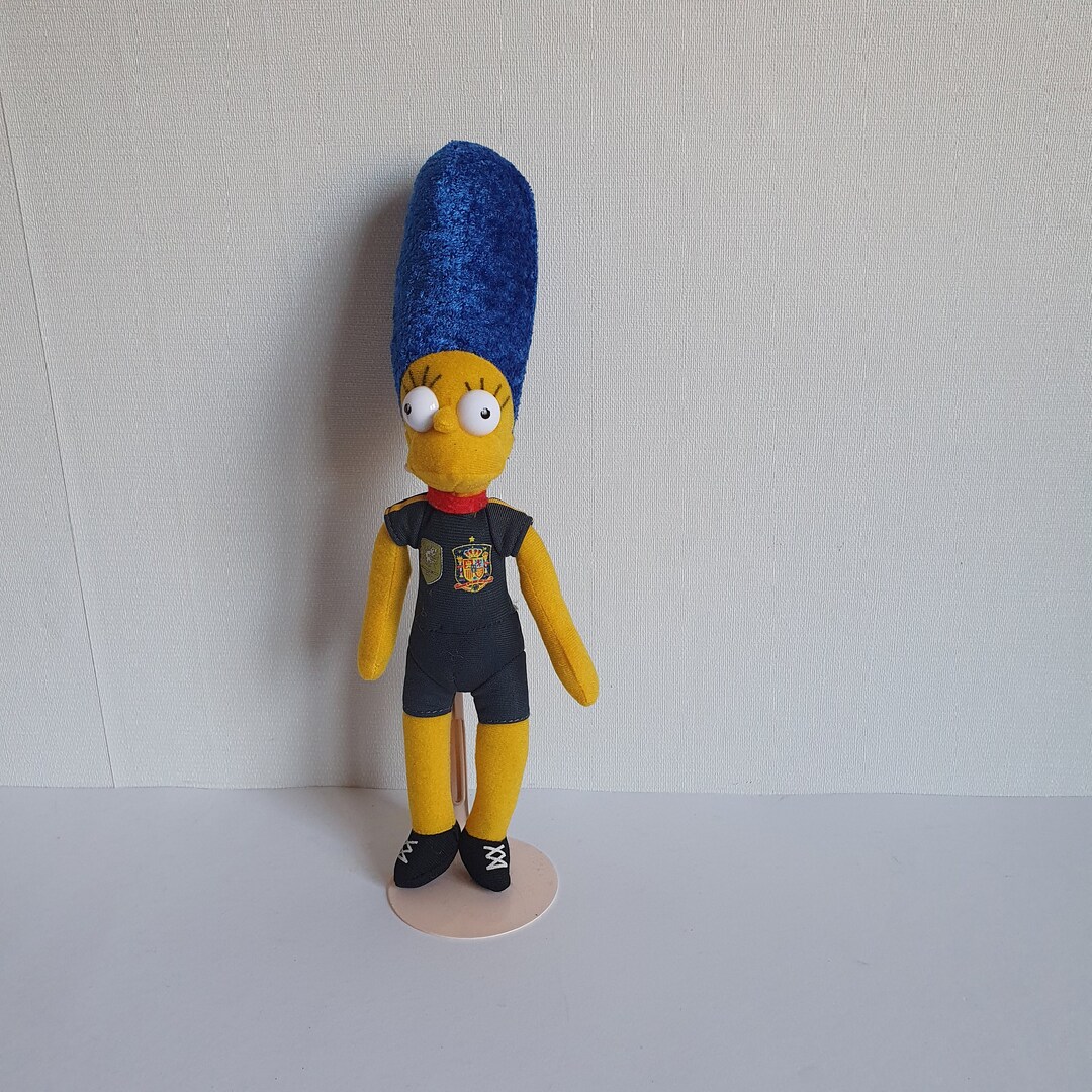 Vintage the Simpsons Marge Simpson Football Plush Toy 12 - Etsy