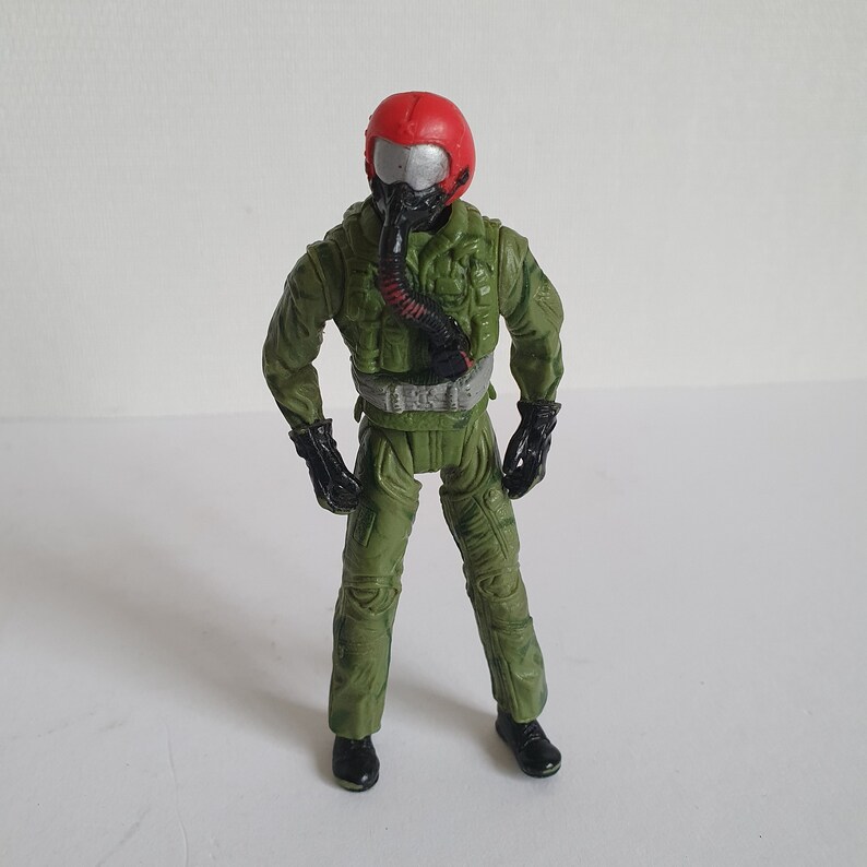 Vintage Jurassic Park III Air Heli-saber Marine Copter Pilot Figure 3 ...