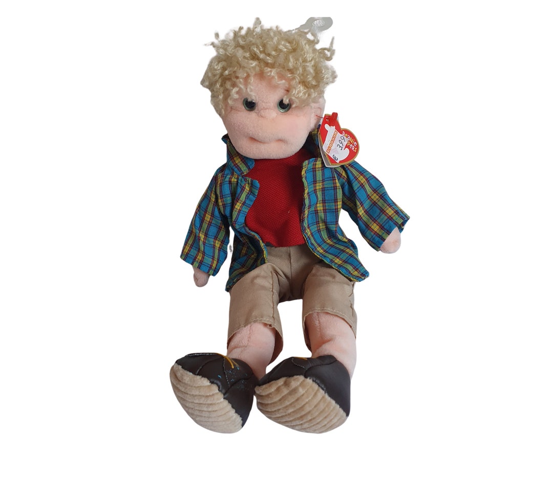 Vintage TY Beanie Boppers Rugged Rusty Doll 12" - Etsy