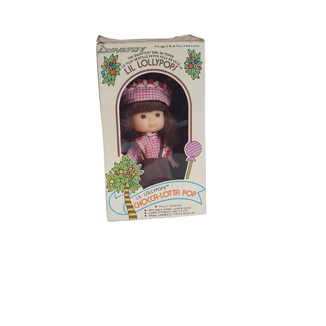Vintage Lil Lollypops Sweetie Pops Chocca-lotta Pop Doll - Etsy