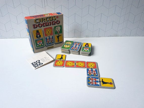 Vintage Miffy Dick Bruna Circus Domino Game | Etsy