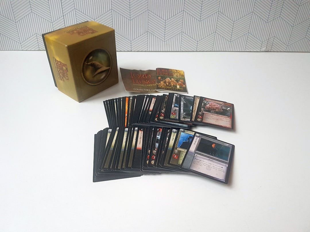 Vintage Decipher Lord of the Rings Trading Card Game lot of 75 - Etsy