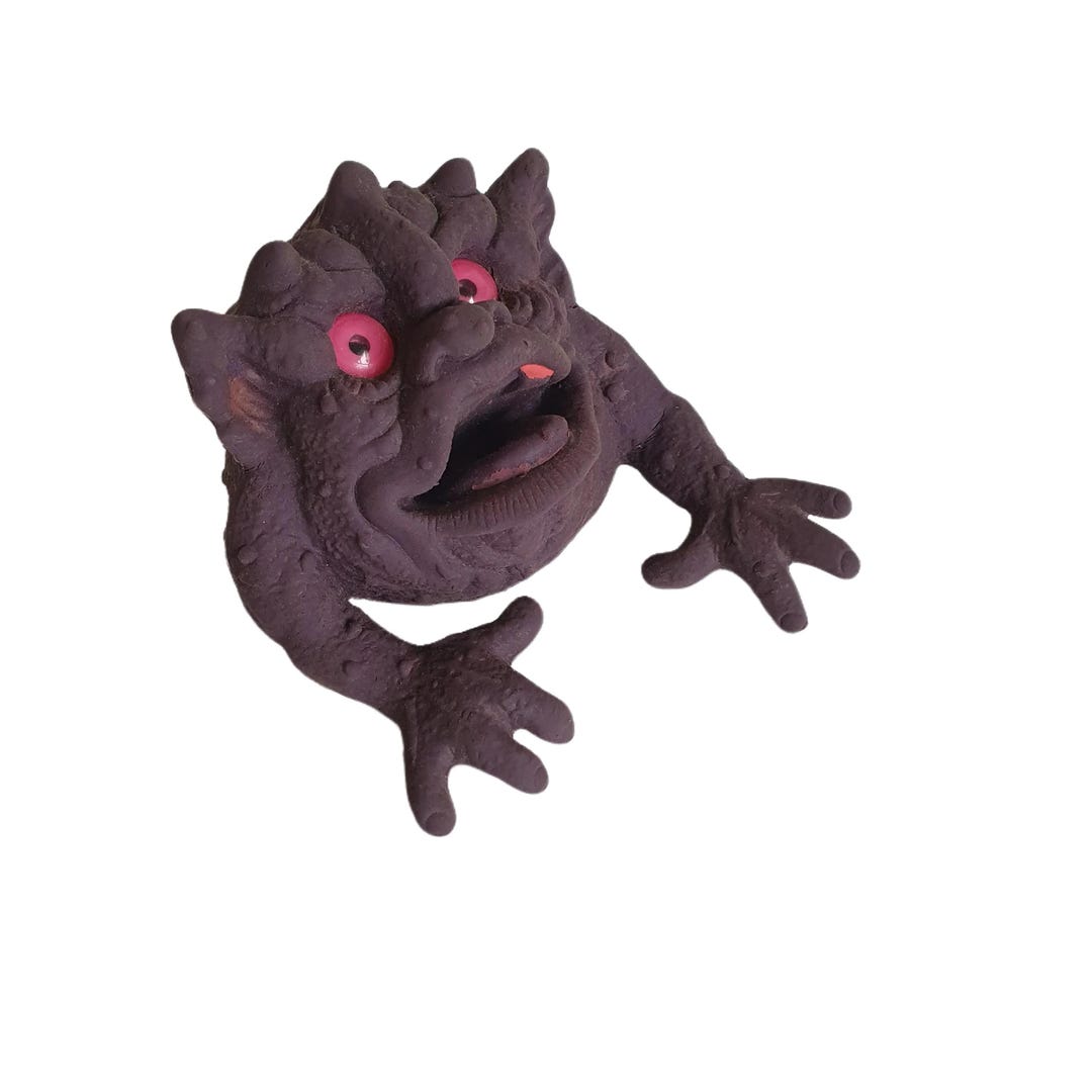 Vintage Mattel Action GT Ideal Shlump/boink Boglin Handpuppet - Etsy