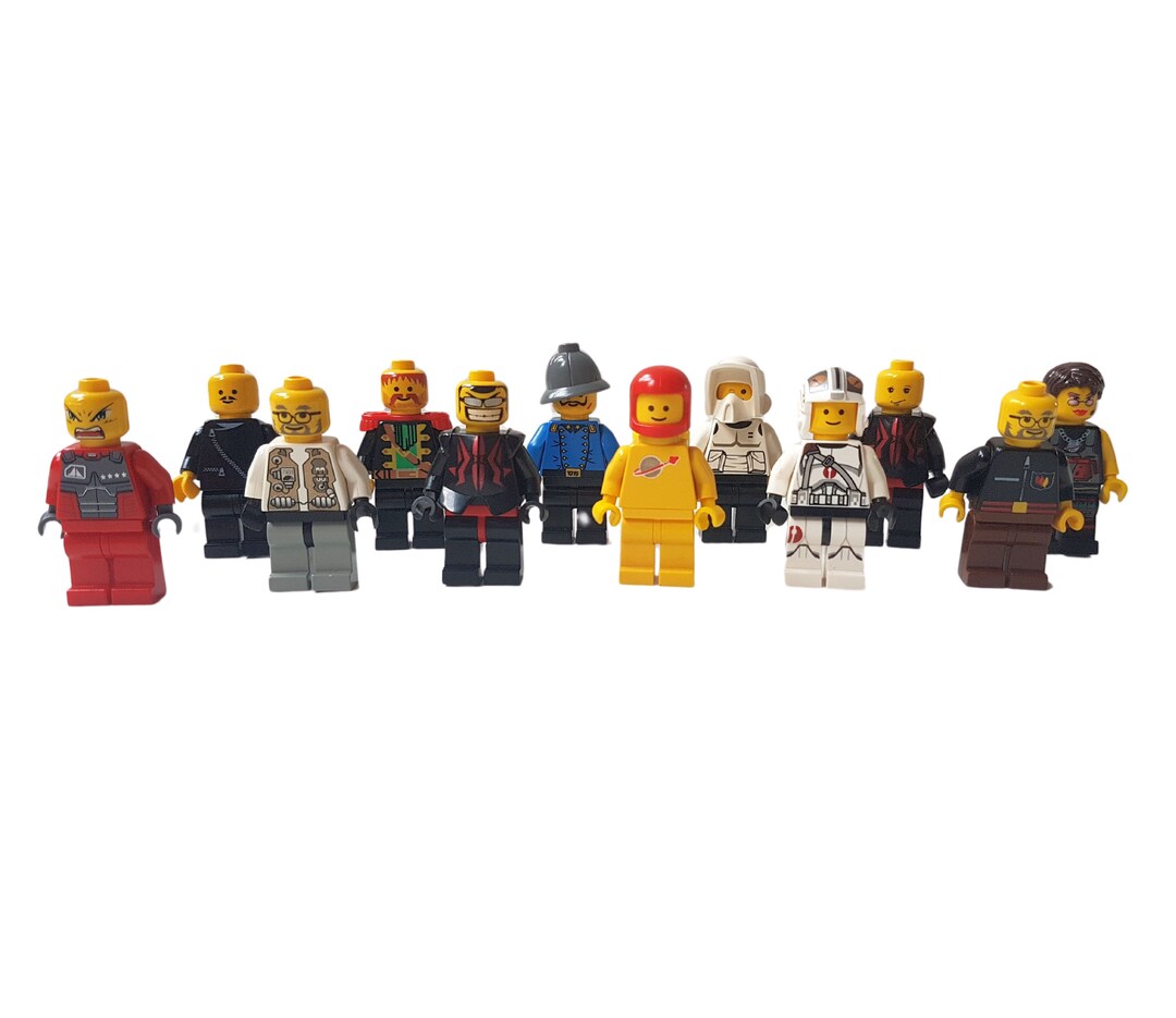 Vintage LEGO Minifigures lot of 12 - Etsy