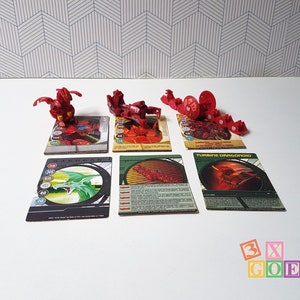 Spinmaster Bakugan Brawler Hexados Trap, Turbine Dragonoid & Brachium ...