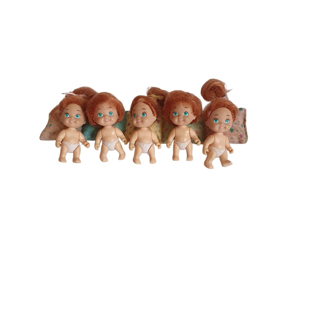 Vintage Tyco Auburn Quints Dolls (set of 5) - Etsy