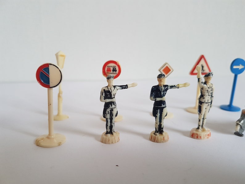 Vintage Siku Traffic Police Road Signs Scooter and Street - Etsy