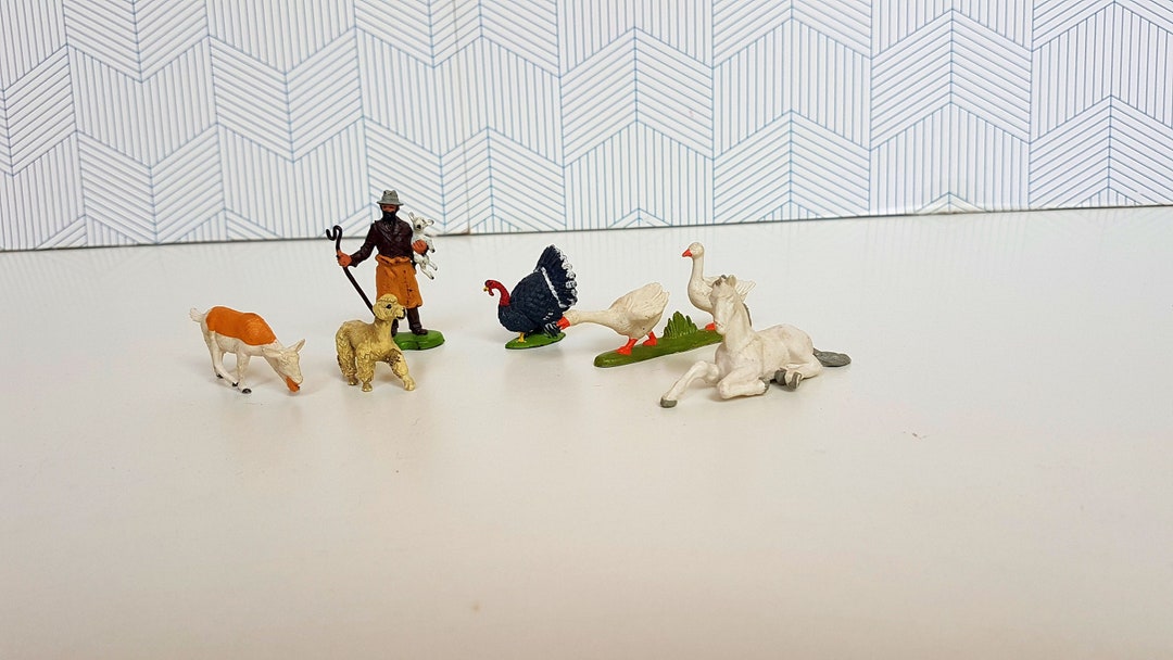Vintage Britains Farm Animal Animals Playset Made in England - Etsy