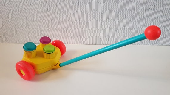Vintage Fisher Price Push Toys