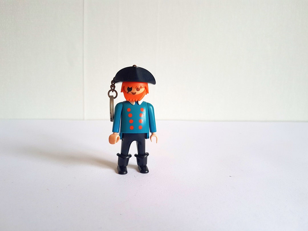 Vintage Playmobil Geobra 1986 Pirate Outlaw Keychain - Etsy