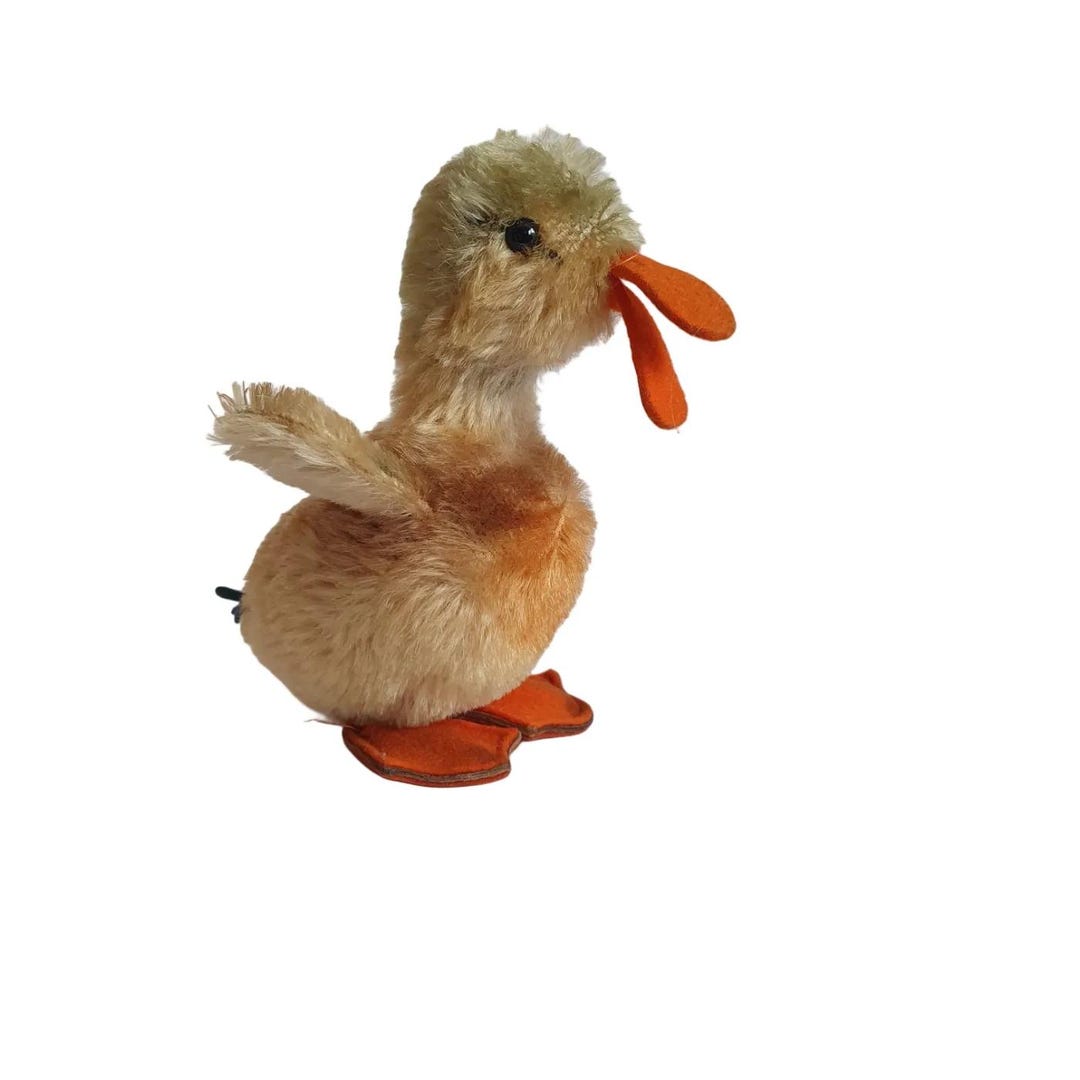 Vintage Steiff Standing Baby Duck Ente 5.5" - Etsy