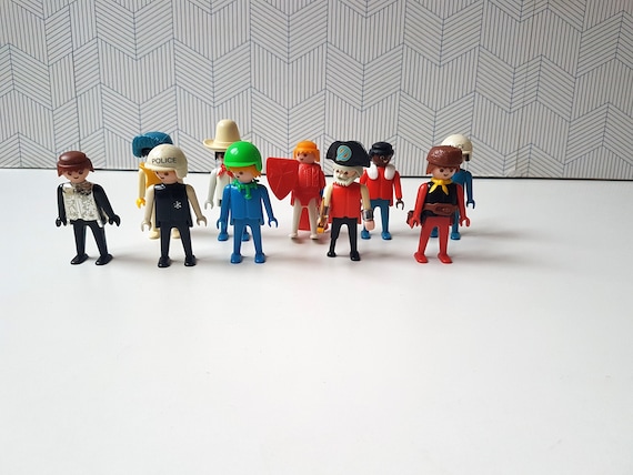 Vintage Playmobil Geobra Figures lot of 10 | Etsy