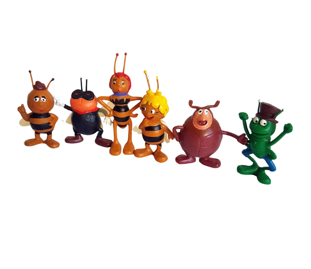Vintage Schleich Apollo Film Maya the Bee PVC Plastic/rubber Figures ...