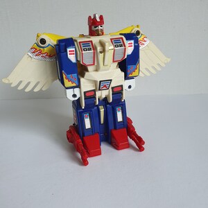 Vintage Bootleg Transformers Gobots Transforming Eagle Robot - Etsy