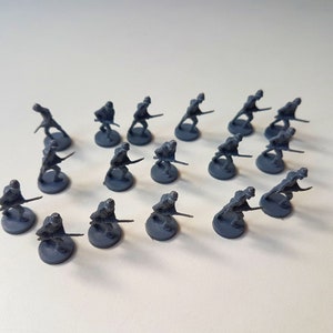 Vintage Milton Bradley Axis & Allies Games German Infantry (17pcs) - Etsy