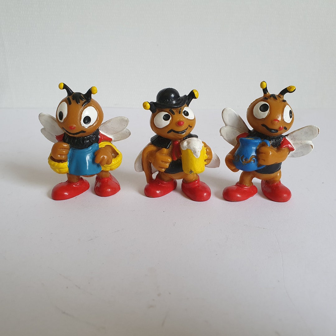 Vintage Bully's Bee Bully-bienchen the Beehive PVC Figures lot of 3 - Etsy