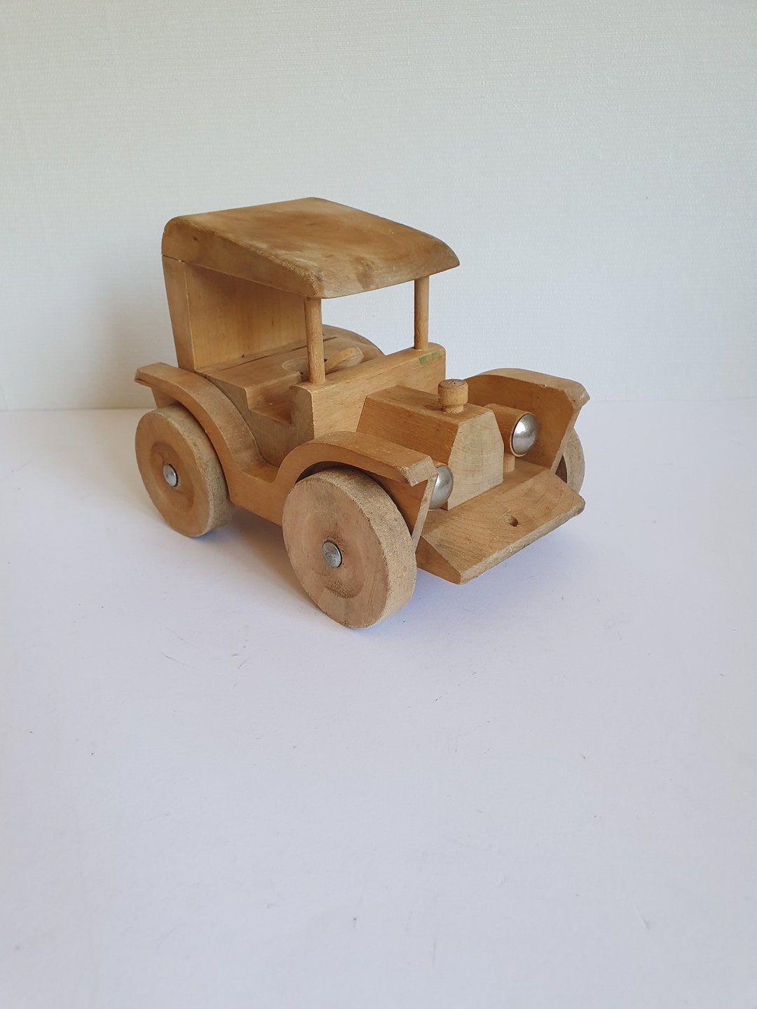 Vintage Jukka Finland Wooden Ford Model T Toy Vehicle - Etsy