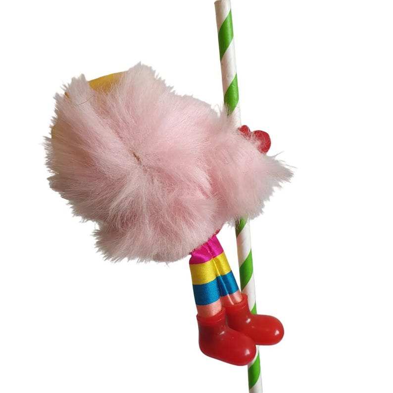 Vintage KO Rainbow Brite Sprite Pink Pencil Gripper Hugger Clip-on ...