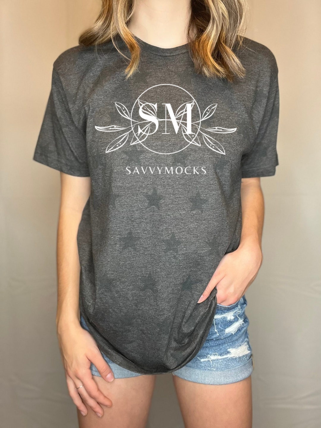 Code Five 3929 Smoke Star - Savvymocks - Model Mockup - Etsy