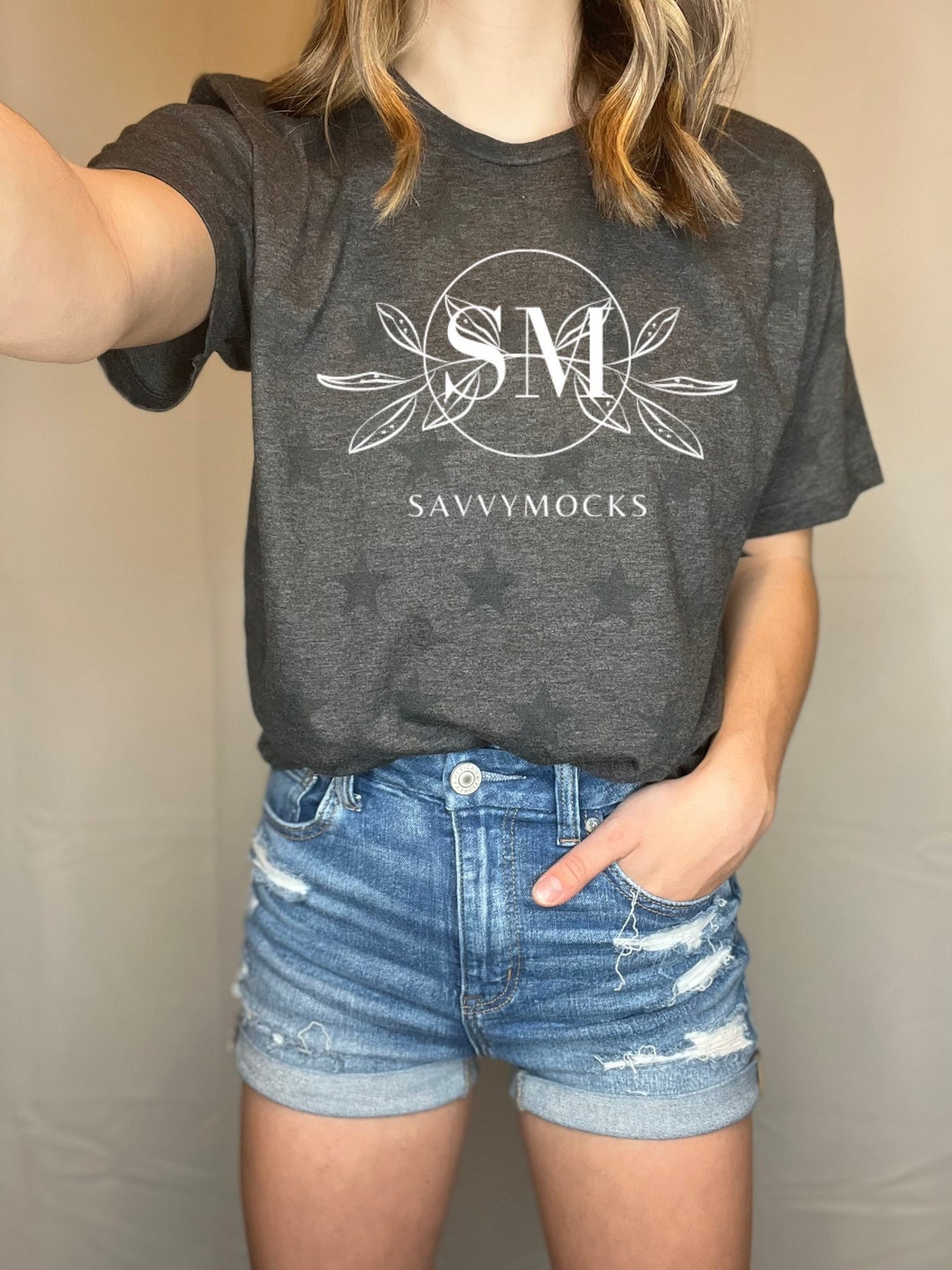 Code Five 3929 Smoke Star - Savvymocks - Model Mockup - Etsy