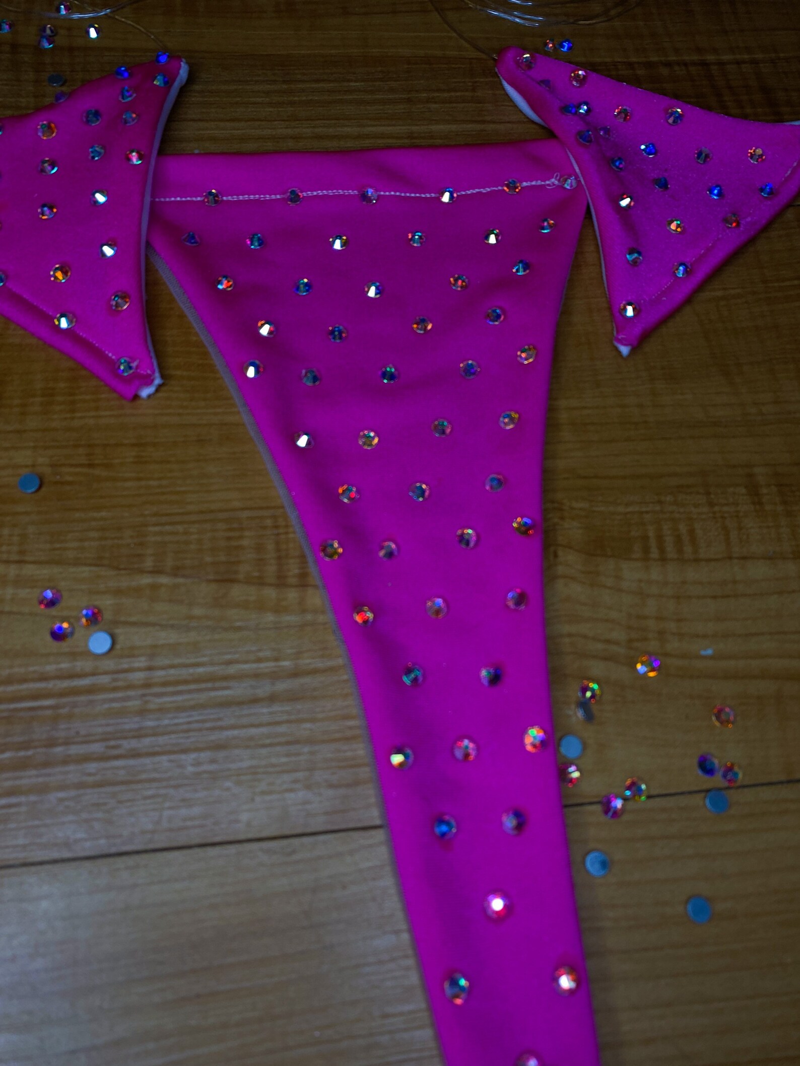 Hot Pink Bling Micro Kini - Etsy