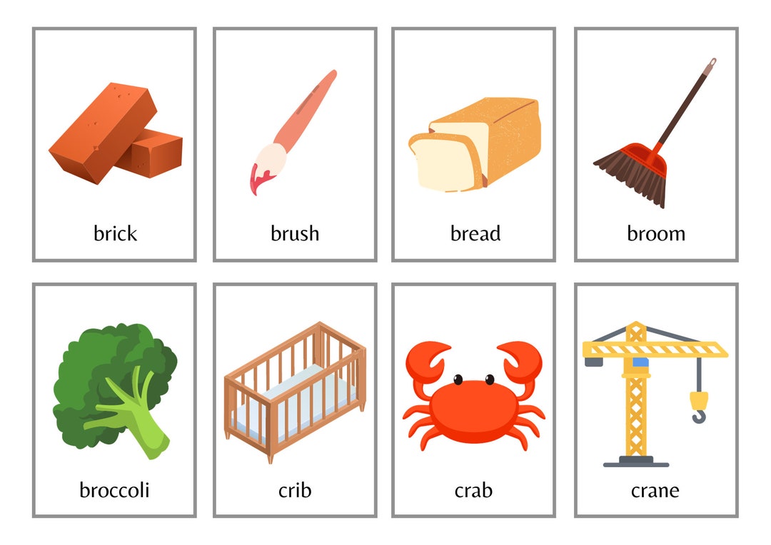 R Blends Flashcards - Digital Copy - Etsy