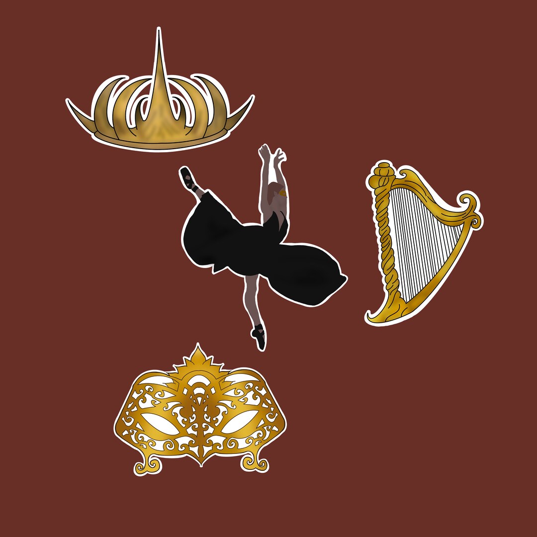 ACOTAR Dread Trove Sticker Pack - Etsy