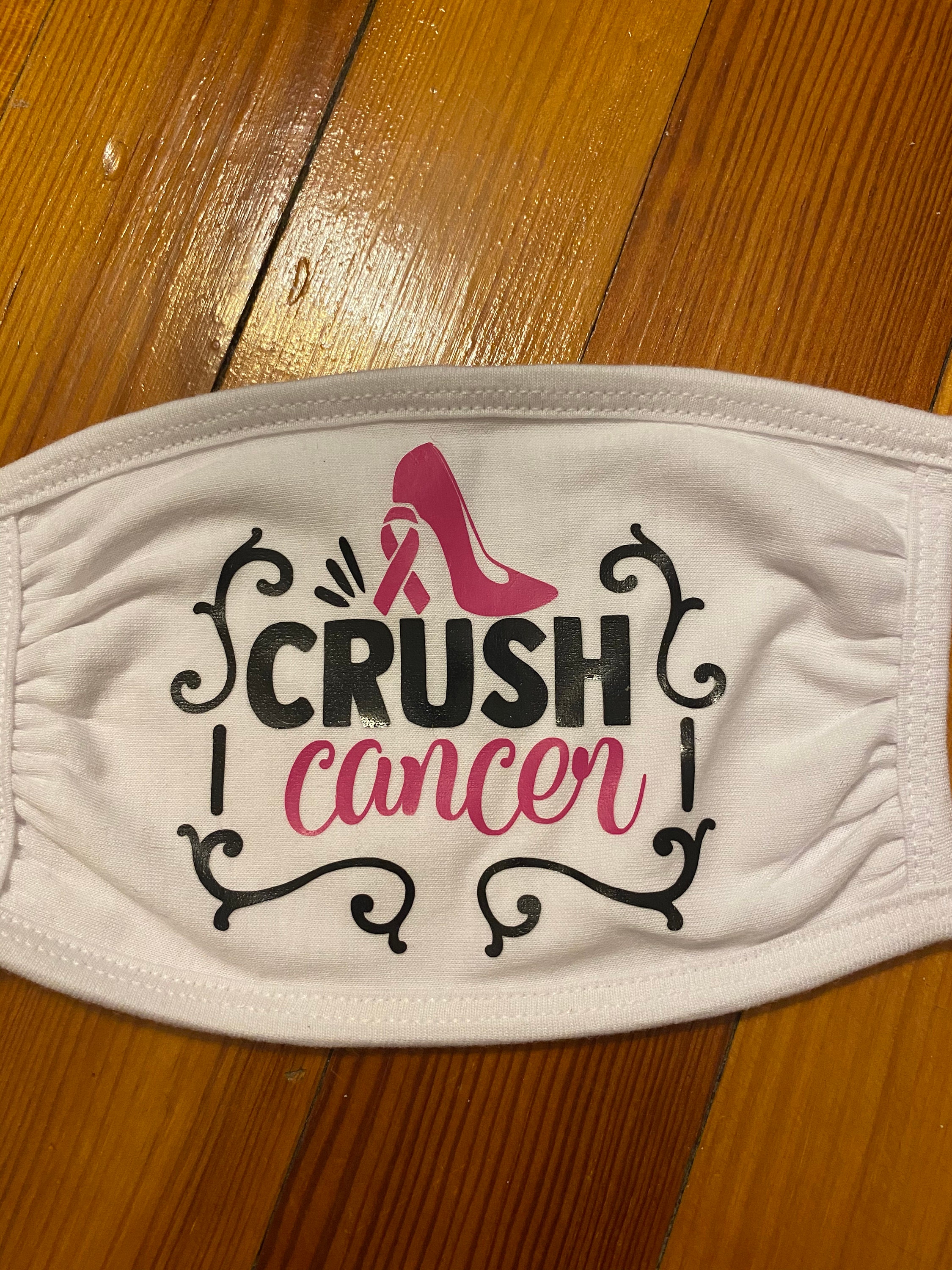 Crush Cancer Mask - Etsy