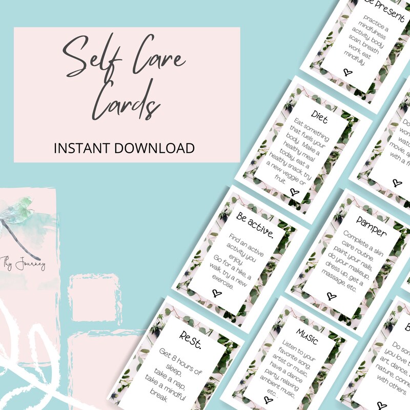 Mental Health Cards - Etsy