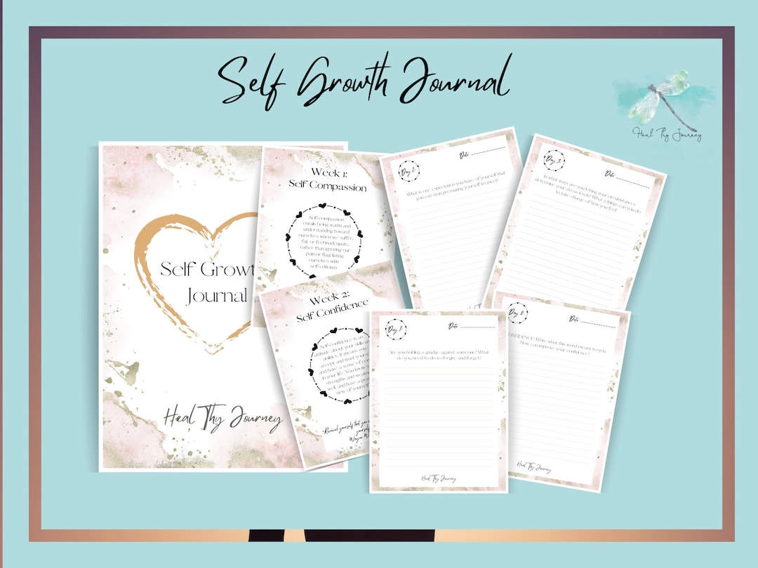 Personal Growth Guided Journal - Etsy